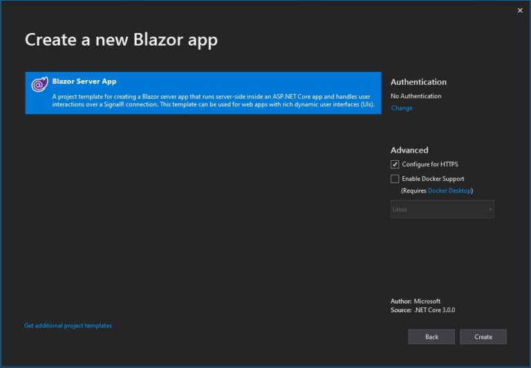 Create your First Blazor App using Visual Studio 2019 - TechMeet360