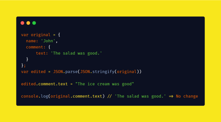 Playing With Javascript Object Clone Techmeet360