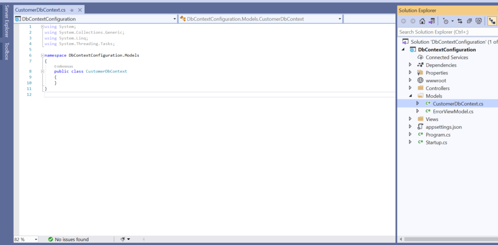 Getting Started With Entity Framework Core And How To Configure Dbcontext Class In Aspnet Core